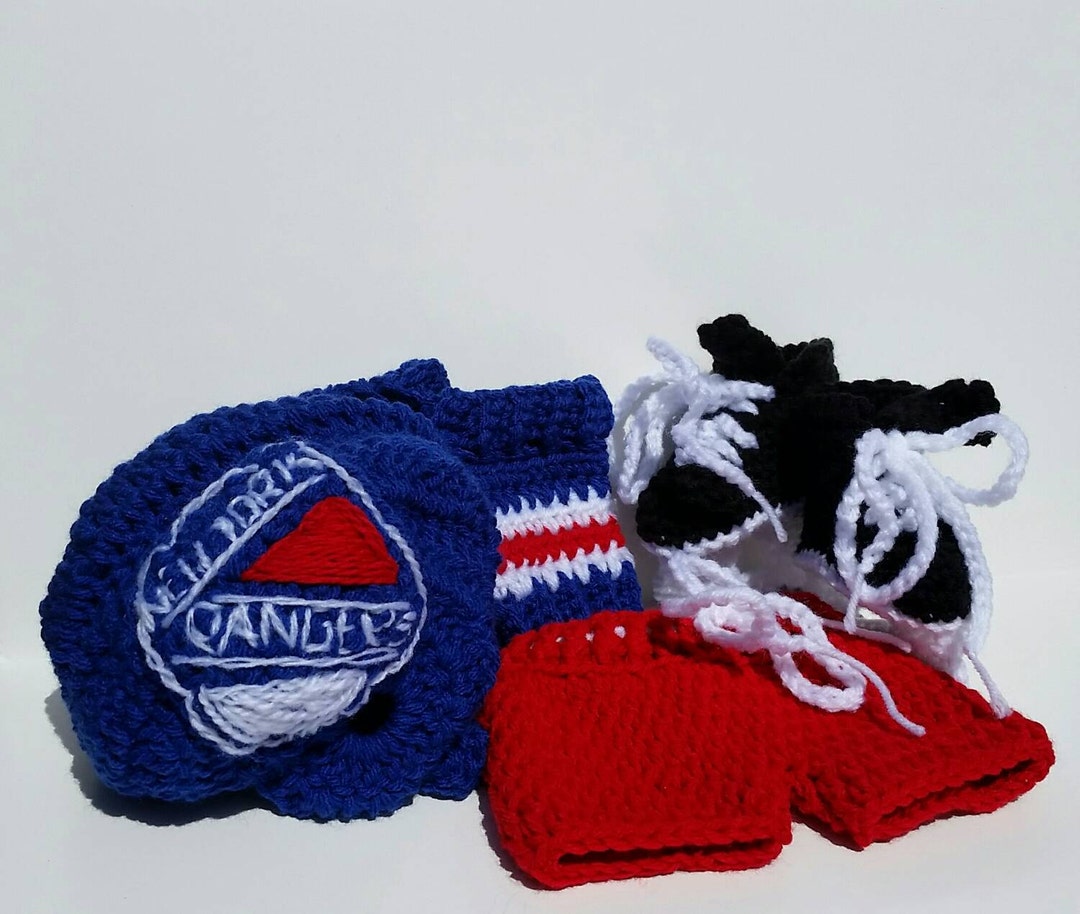 Rangers Baby Set, New York Rangers, NHL Hockey Baby Uniform - Etsy