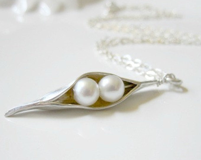 Two Peas in a Pod Necklace, Two Peas in a Pod Jewelry, Best Friends ...