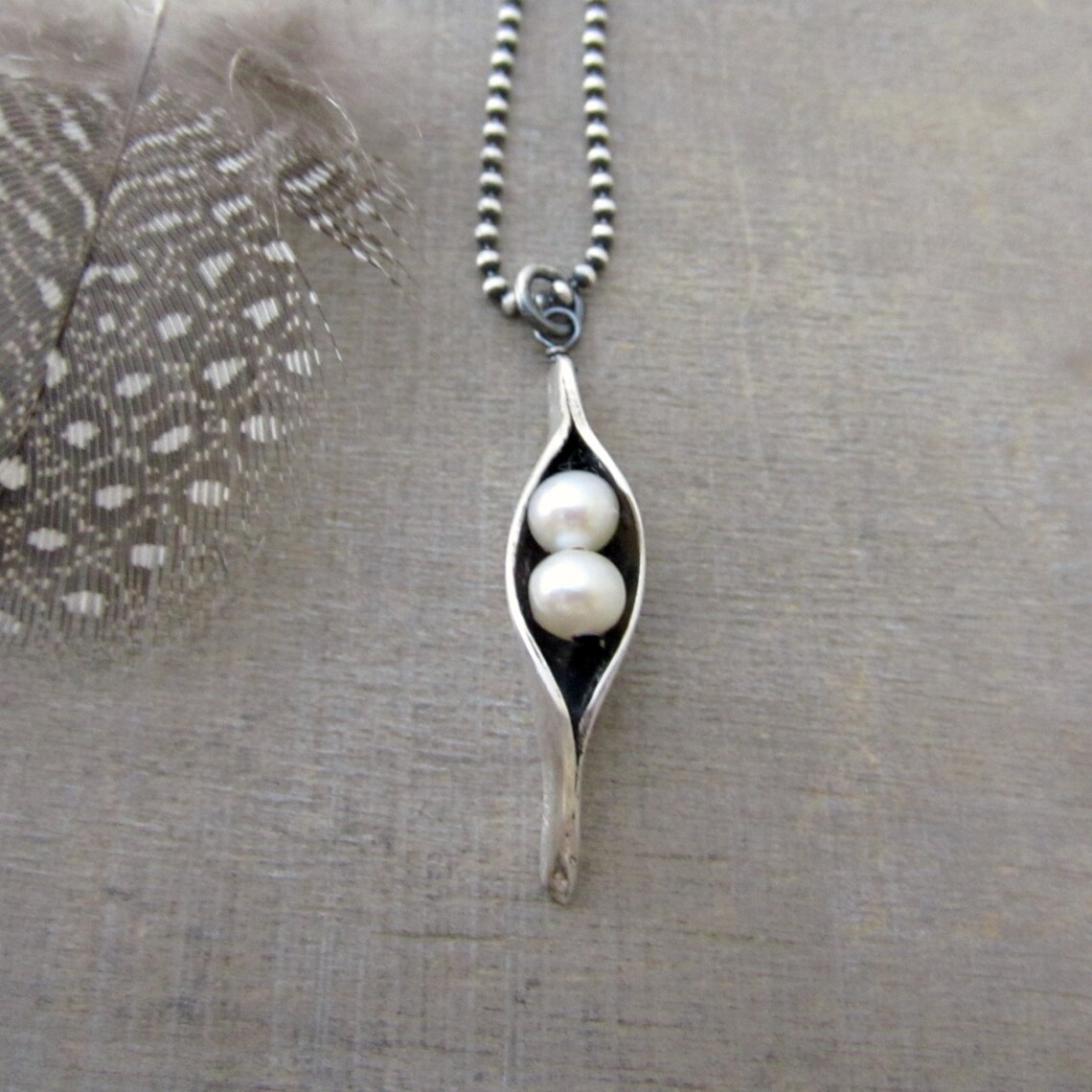 Two Peas in a Pod Necklace 2 Peas in a Pod Jewelry Best - Etsy