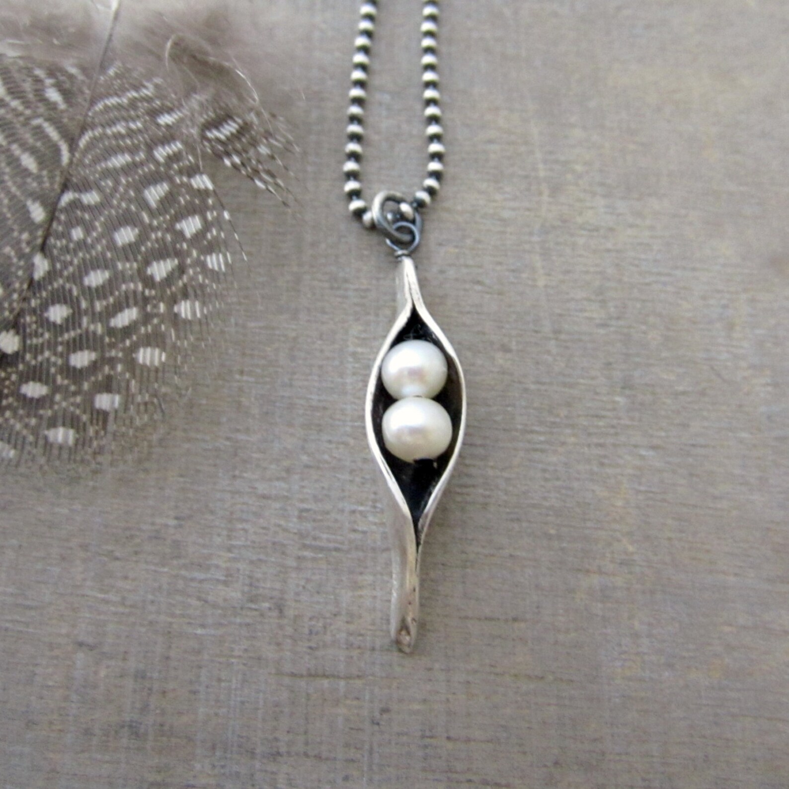 Two Peas in a Pod Necklace 2 Peas in a Pod Jewelry Best - Etsy