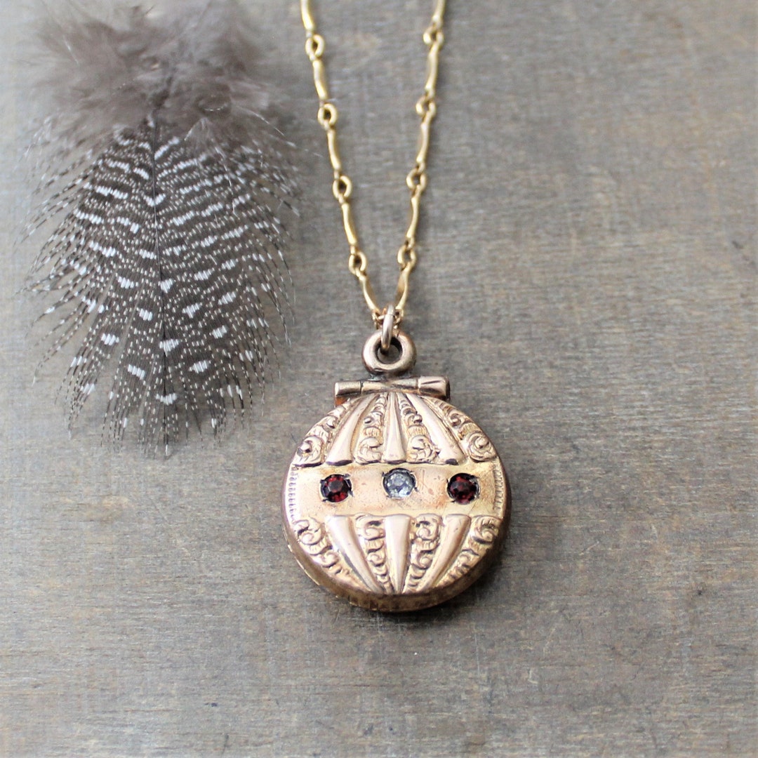 Vintage Watch Fob Necklace, Gold Fob Jewelry, Antique Gold Pendant ...