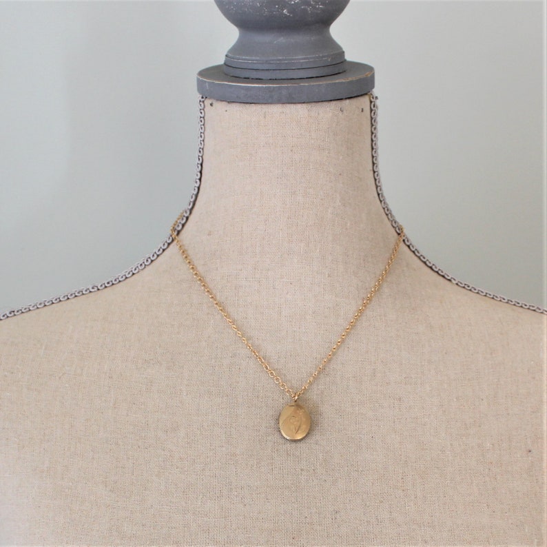 Gold Oval Locket Gold Photo Locket Gold Locket Neckalce - Etsy