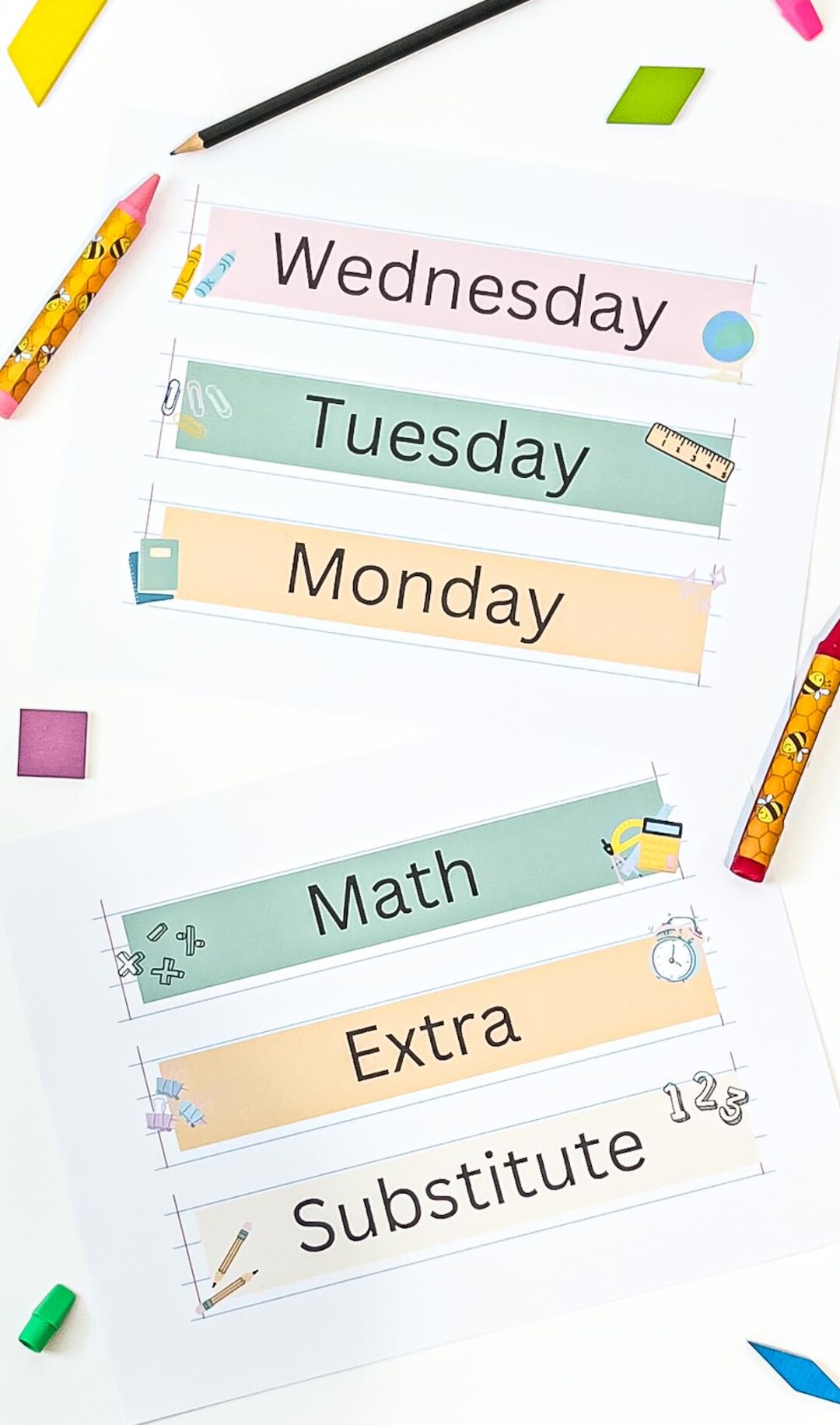 Rolling Cart Labels, Digital Rolling Cart Labels, Homeschool Labels ...