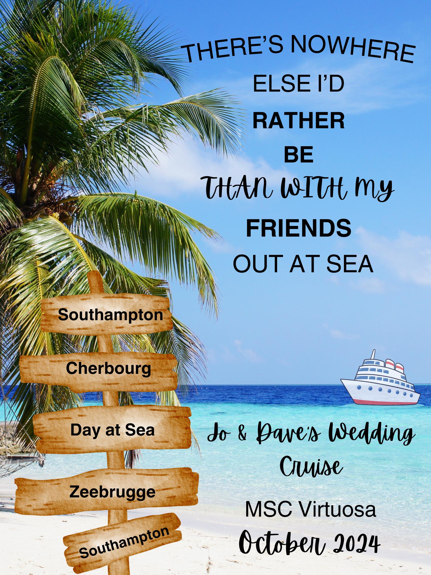 Digital Cruise Door Sign, Cruise Door Decoration, Cruise Door Banner ...