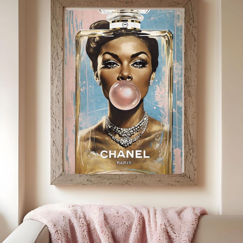 Chanel Wall Art - Etsy