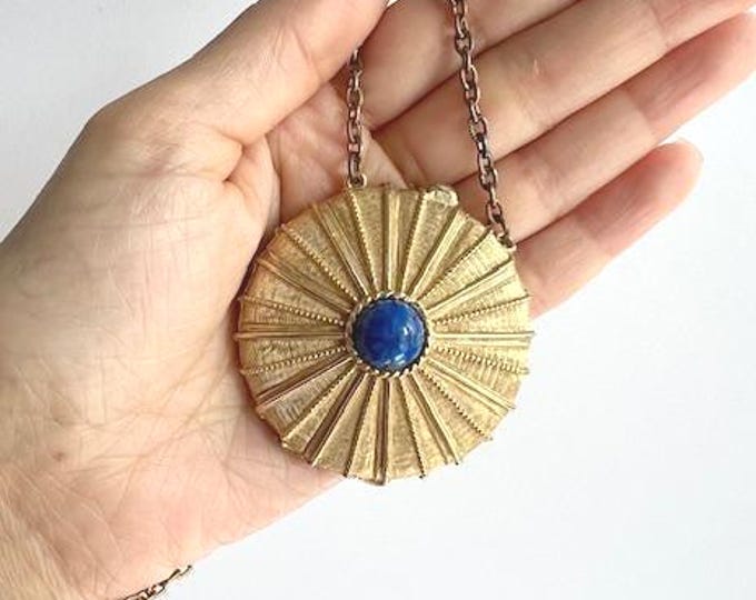 Vintage Mirror Compact, Victorian Compact, Powder Compact, Dancing ...