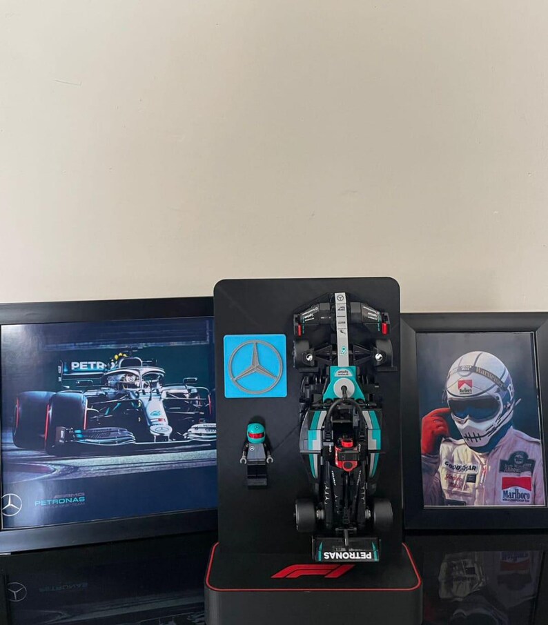 Lego F1 Display Case | Formula 1 Car Display Stand | Racing Collectible ...