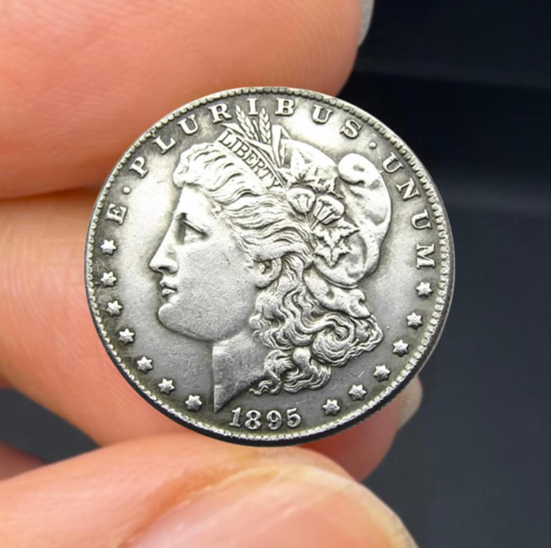 1895 P Morgan Silver Dollar Commemorative Rare Collectible Coins Old ...