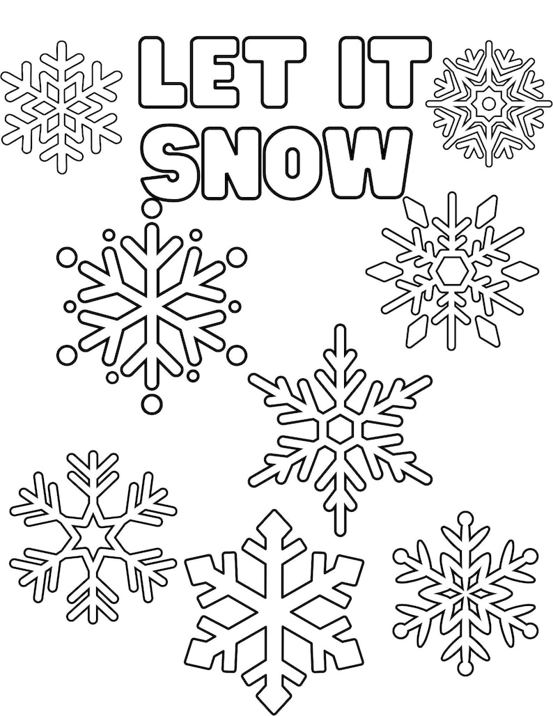 Christmas Coloring Book - Etsy