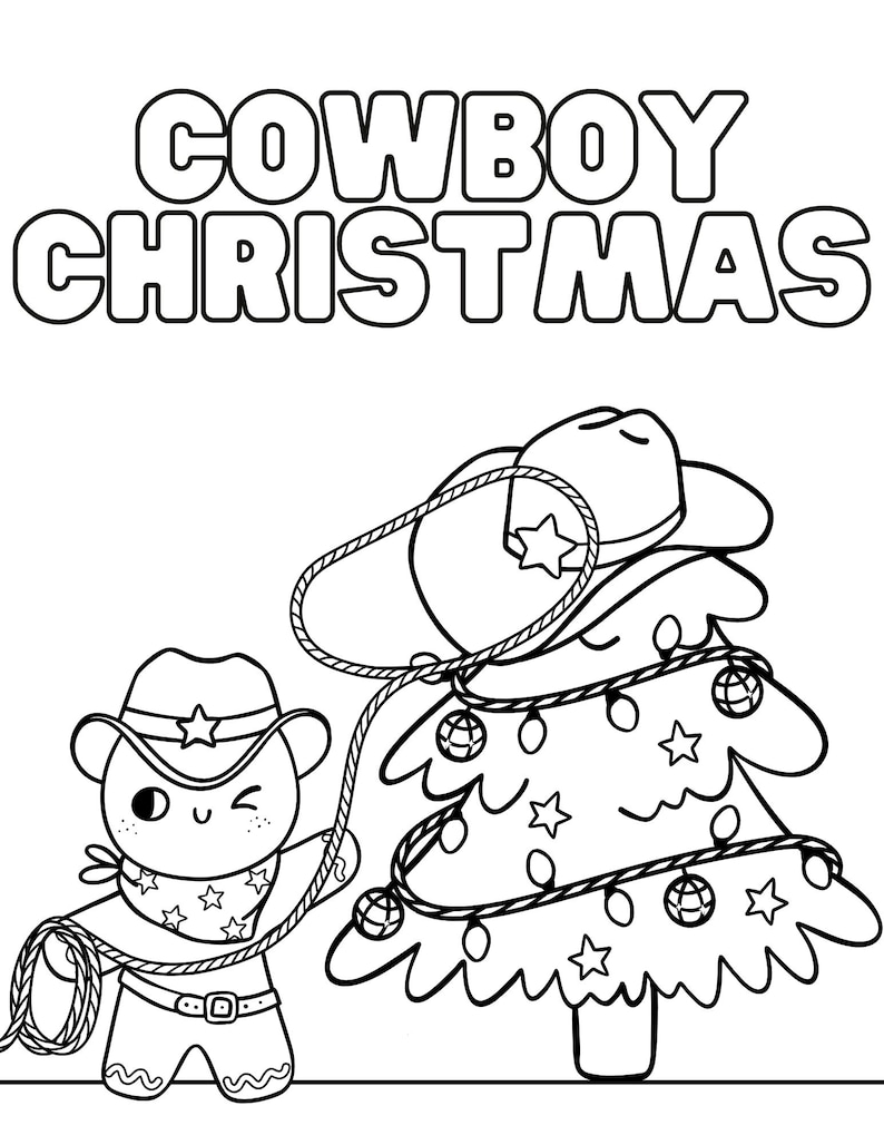 Christmas Coloring Book - Etsy