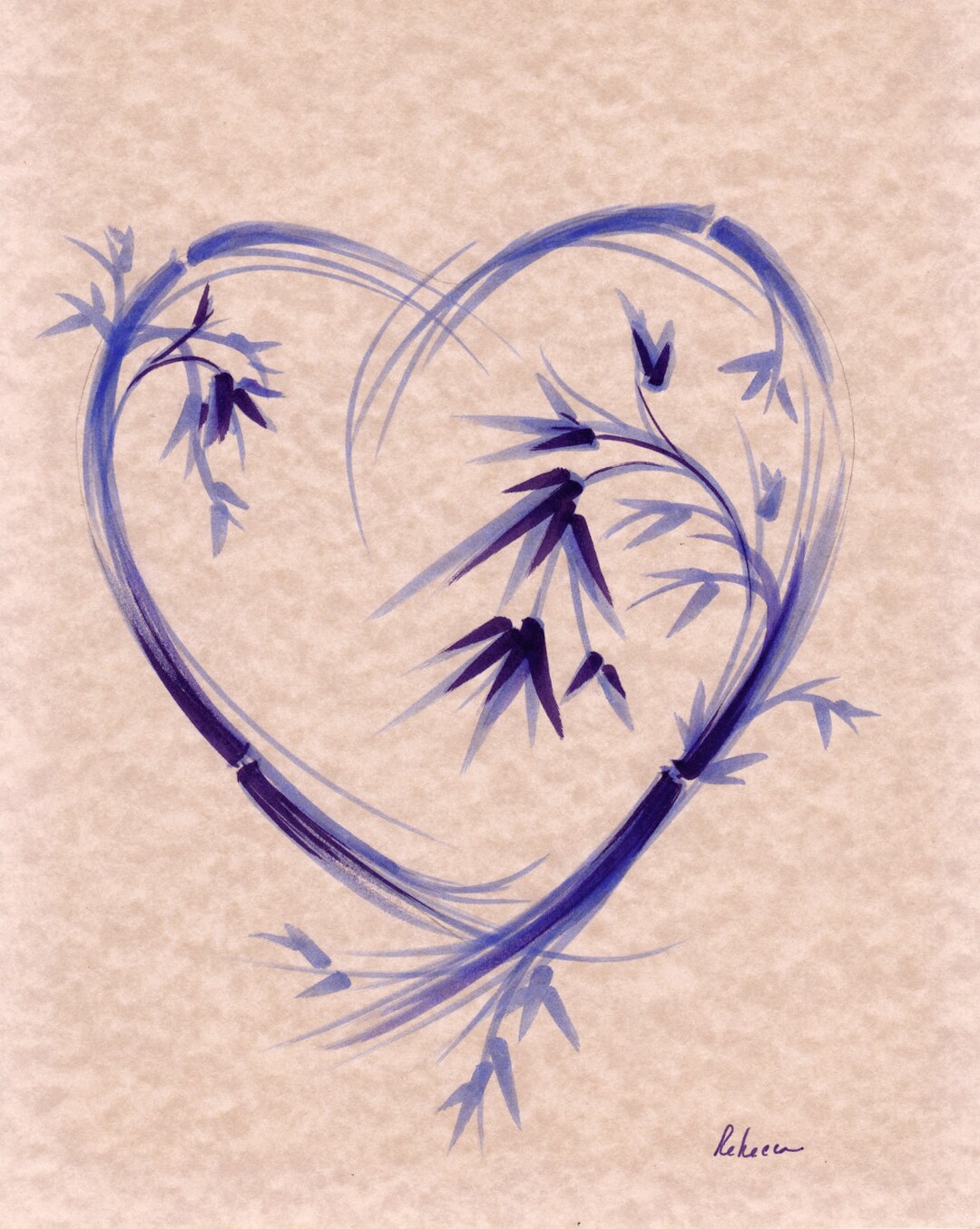 Purple Heart 1 Original Drawing - Etsy New Zealand