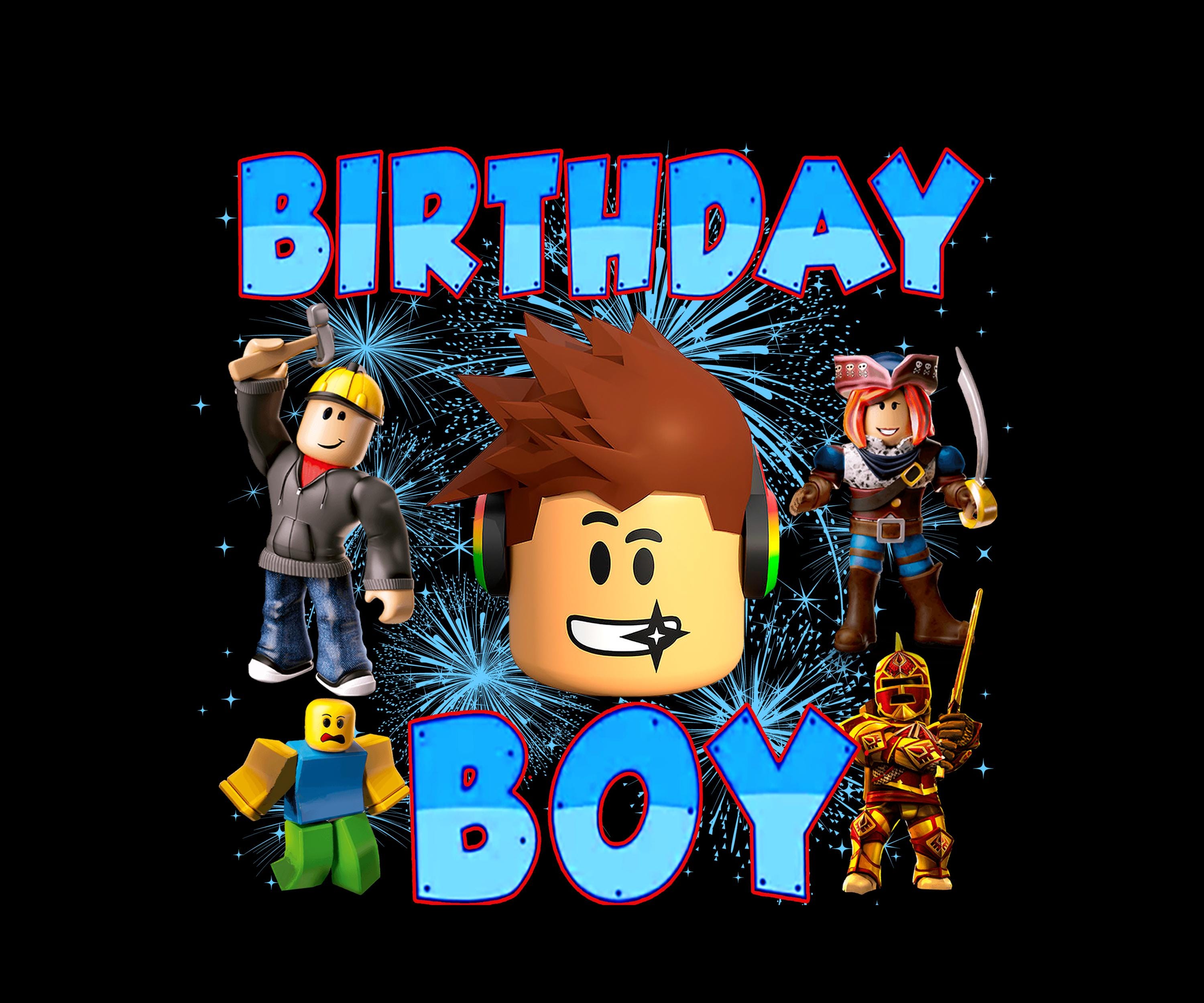 Roblox 3 Birthday Boy Png Roblox Birthday Boy 3,my Third Birthday Png ...