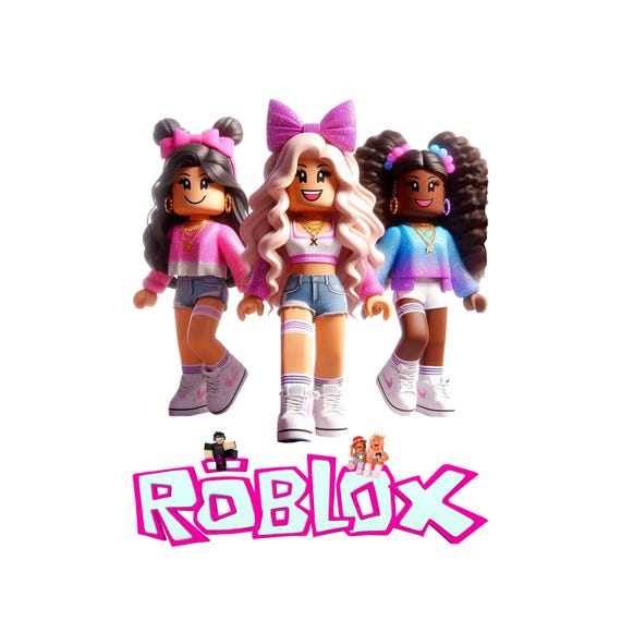 Glitter Roblox Girls Png roblox Girls Sublimation Png Roblox 5 Designs Digital Roblox Girls Clipart Printable Roblox Girls Png svg N a Etsy UK