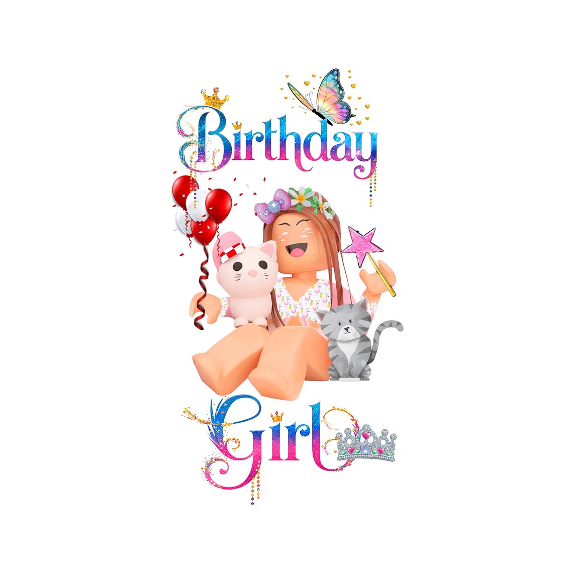 Party Girl Roblox Girls Png,roblox Girls Sublimation Png Roblox 5 ...