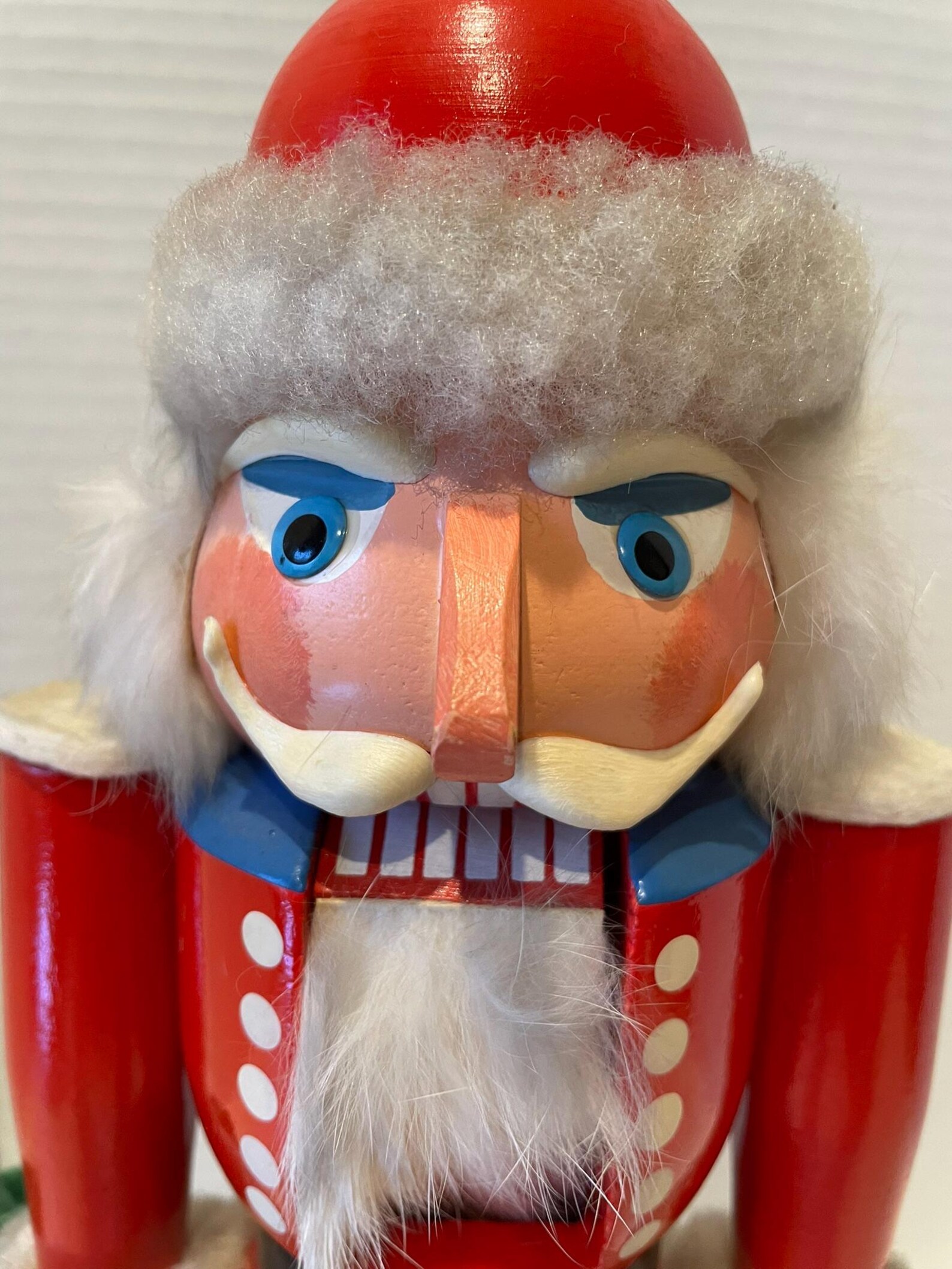 Vintage Erzgebirge German Nutcracker - Santa - Etsy