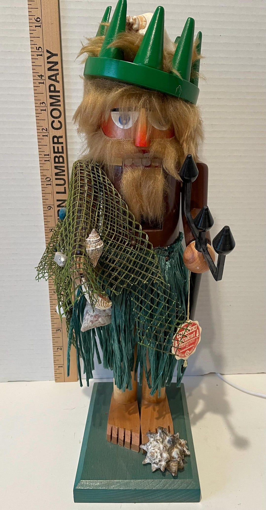 Vintage Steinbach German Nutcracker - Neptune S629 - Etsy