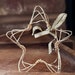 Gold -copper Wire Star Ornaments - Set of 6 - Etsy
