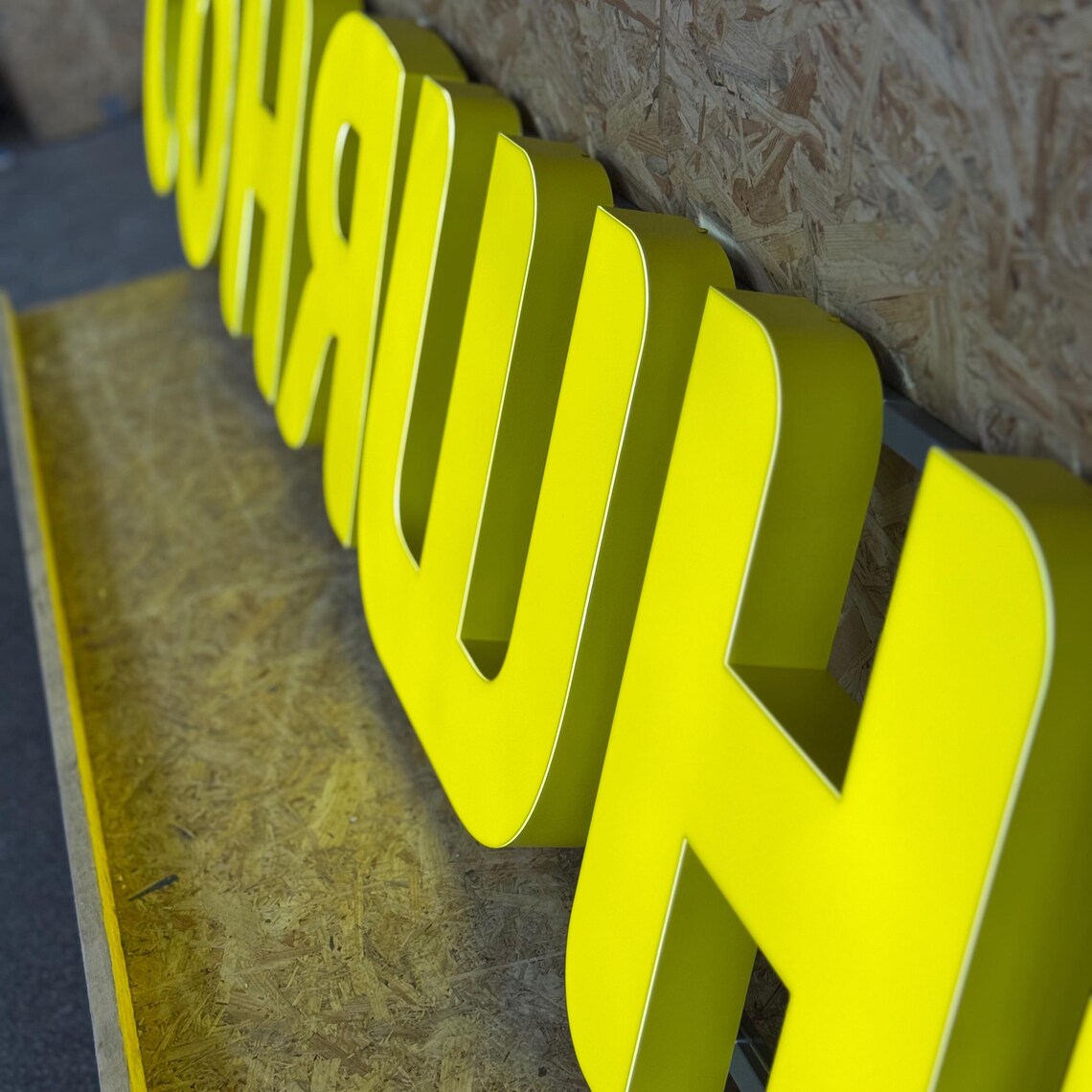 Custom 3D Letters for Business, Bold Acrylic Signage, Large Wall ...