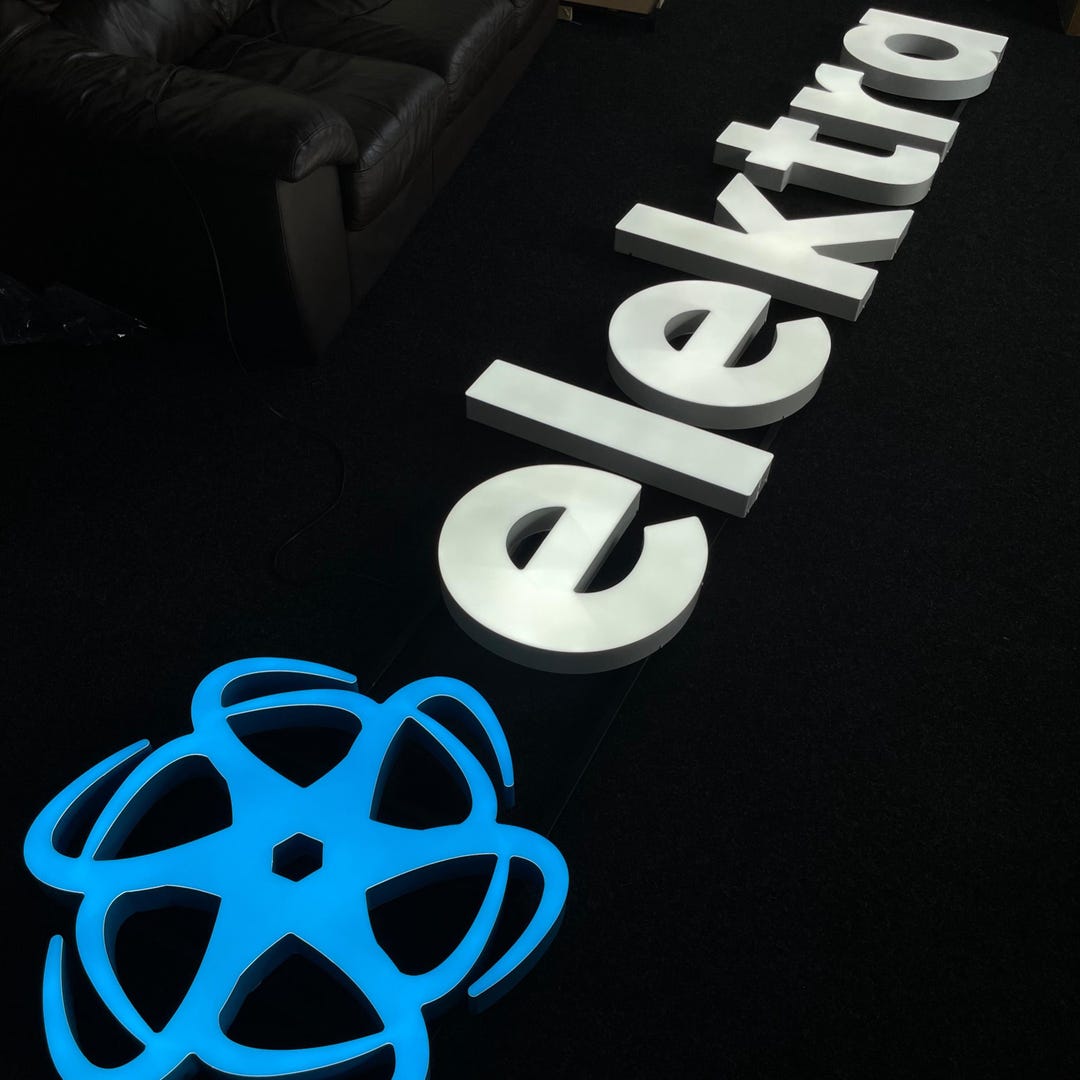 Custom Light Box Sign, Illuminated Business Sign, Personalized LED ...