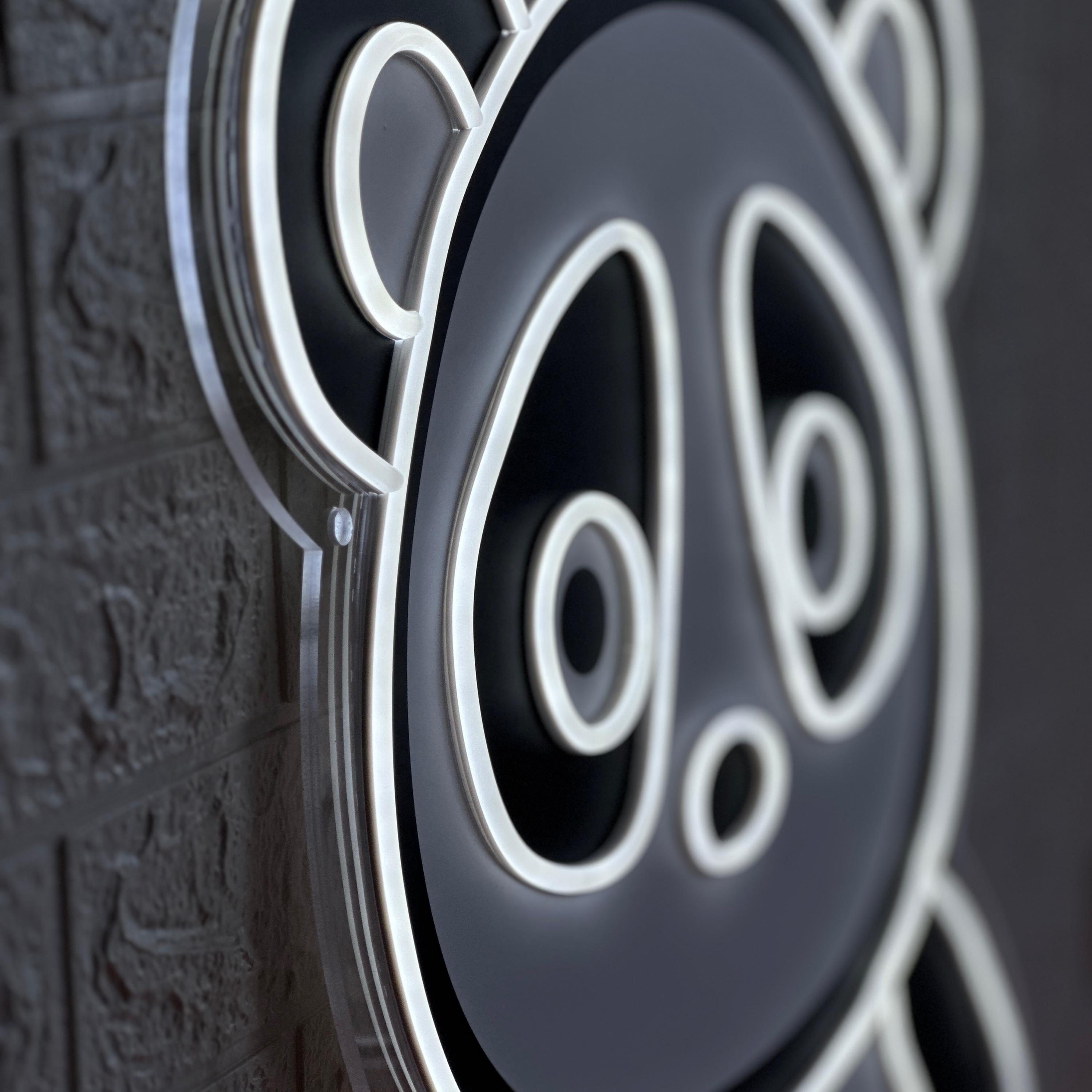 Panda Neon Sign, Custom LED Sign, Panda LED Sign, Kids Room Decor ...