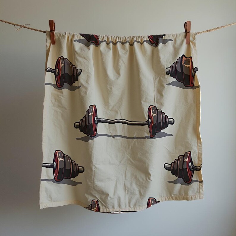 Gym Seamless Pattern Dumbbell Digital Papers Repeated Pattern 10 Papers ...