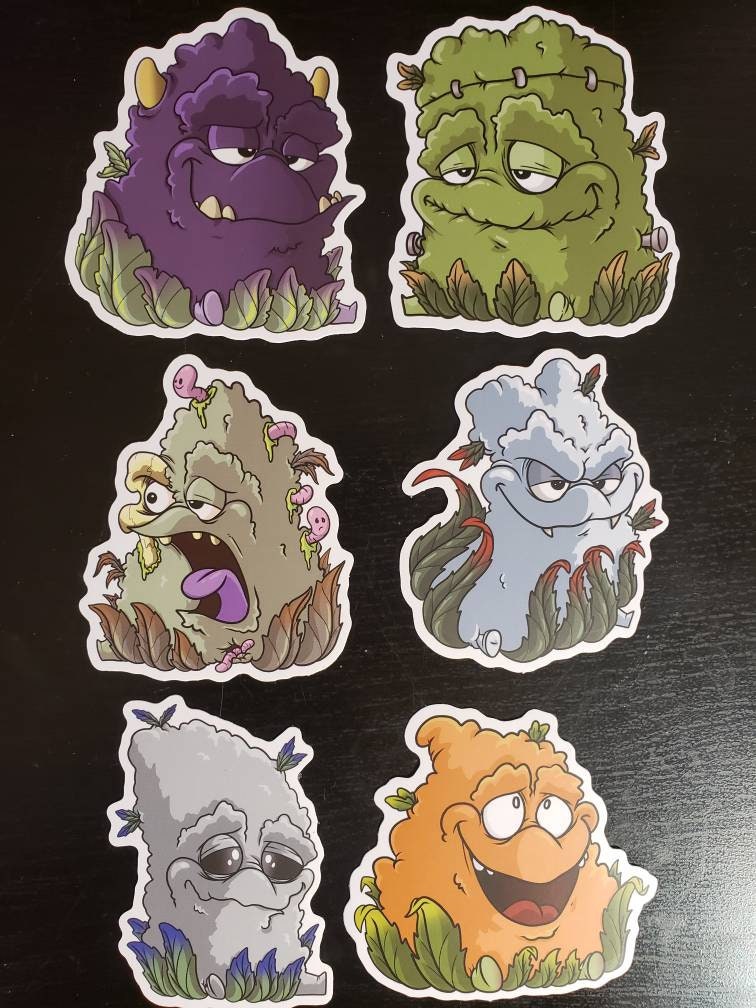 Bumper Stickers Stickers, Labels & Tags Zombie OG Kush sticker best ...