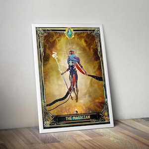 Viktor Tarot Poster Arcane Poster Tarot Poster League of Legends Poster ...