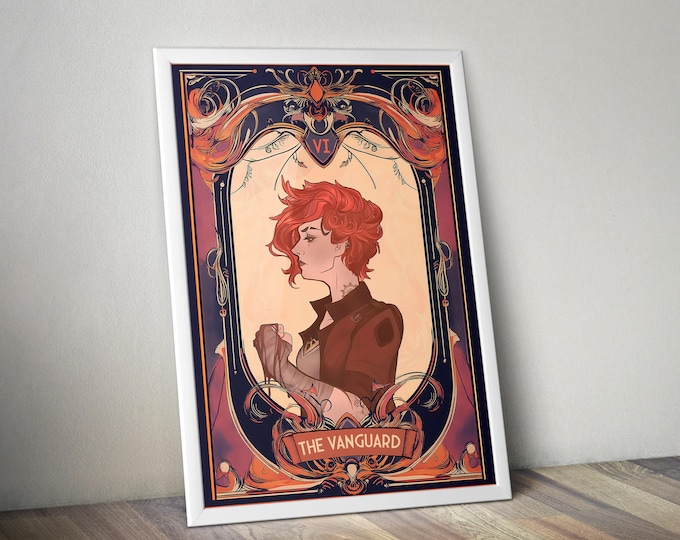 Vi Tarot Poster | Arcane Poster | Tarot Poster | League of Legends ...