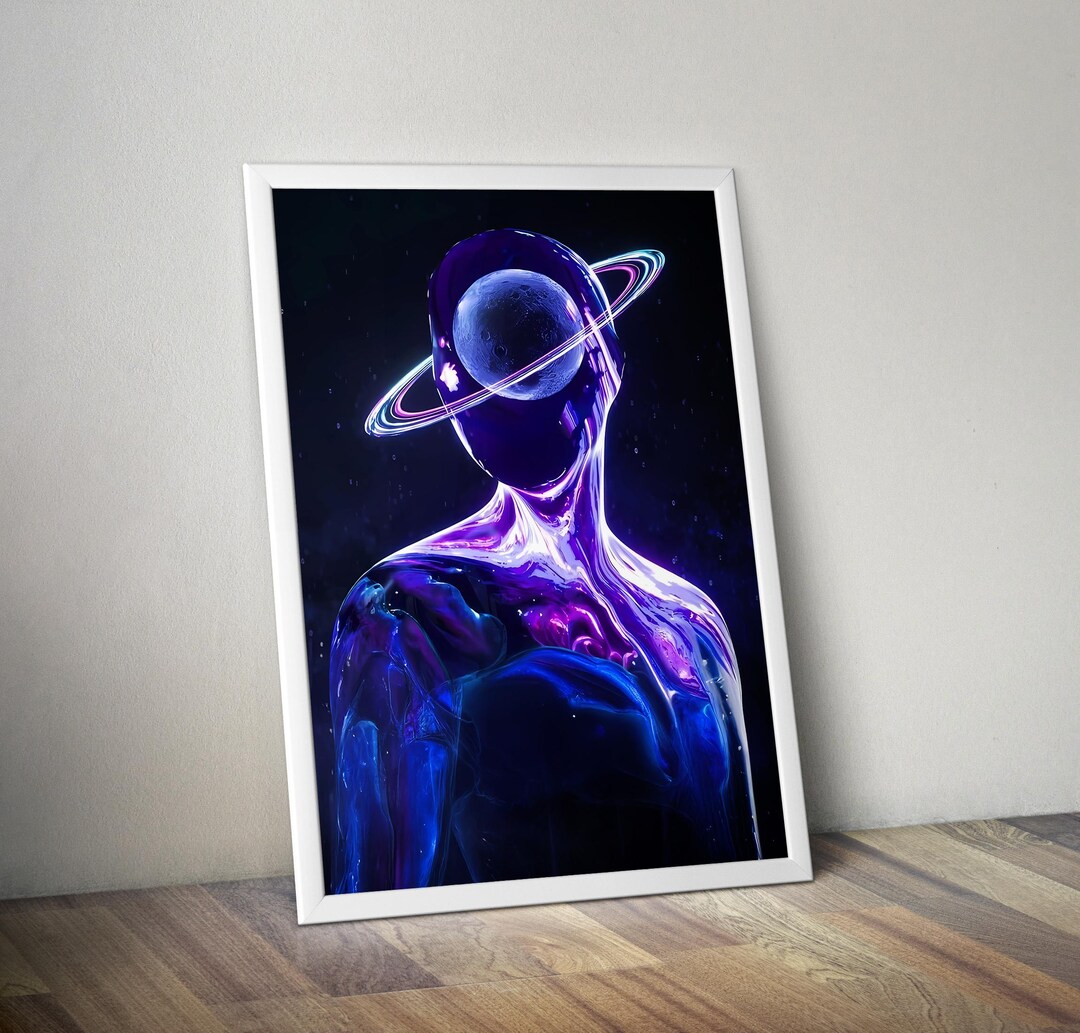 Astral Mind | Printable Spiritual Poster | Cosmic Poster | Mystic Art ...