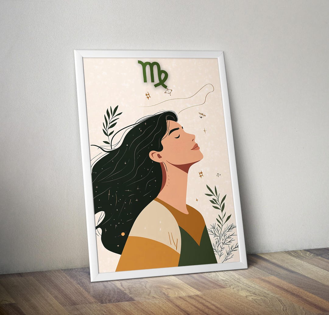 Pure Essence of Virgo | Printable Spiritual Poster | Virgo Poster ...