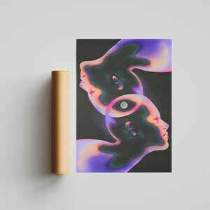 Unity | Printable Spiritual Poster | Cosmic Poster | Mystic Art ...