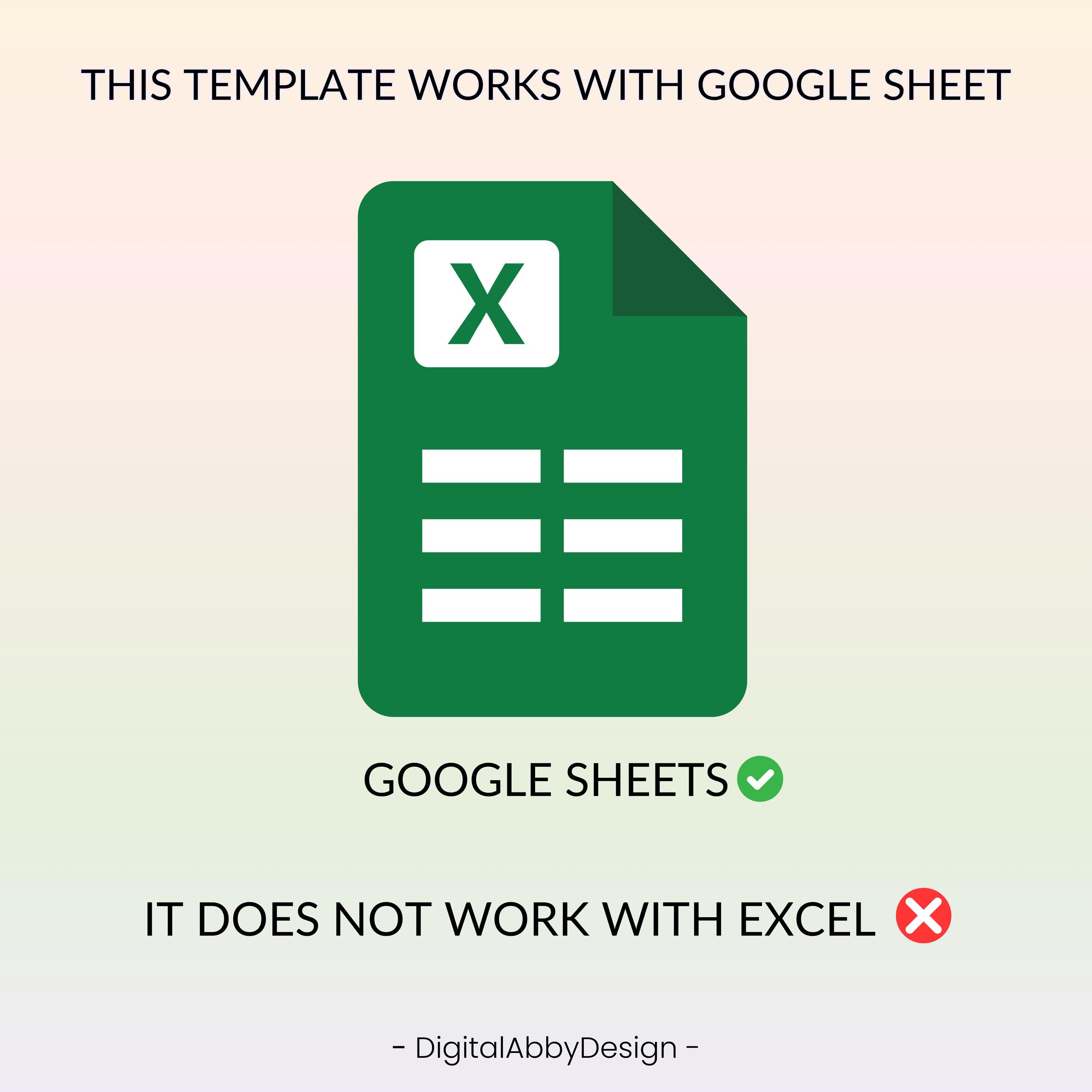 Student Academic Planner Spreadsheet, Student Planner Google Sheets ...