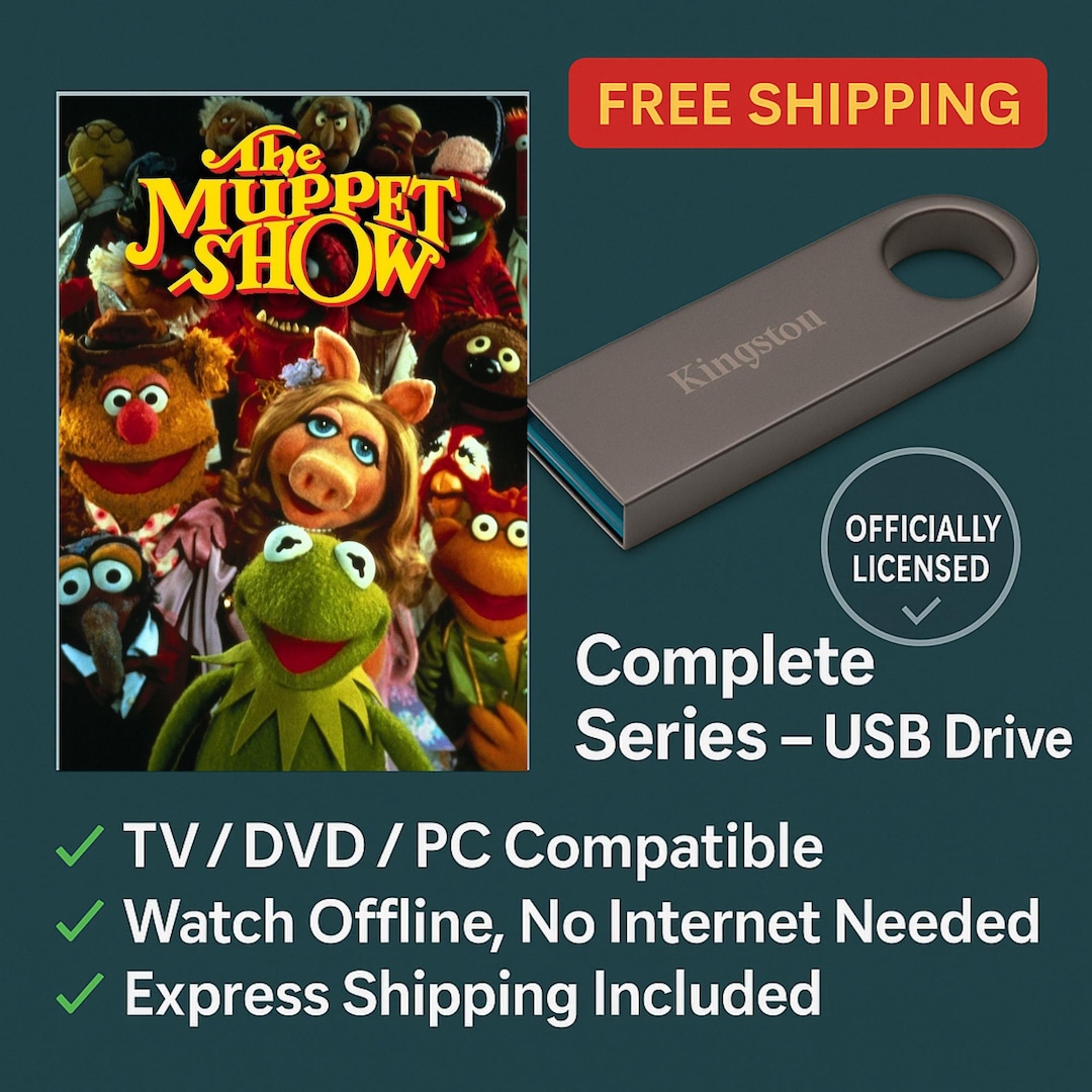 The Muppet Show Complete Series – TV/DVD/PC Compatible – Offline ...
