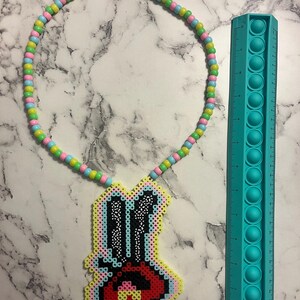 Trippy Mr. Krabs Rave Kandi - Etsy