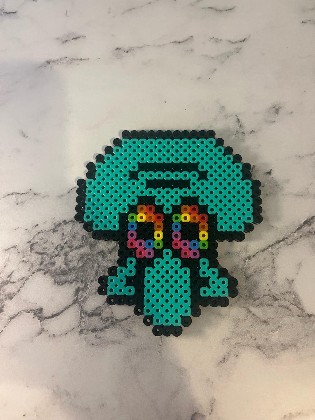 Trippy Squidward Rave Kandi - Etsy