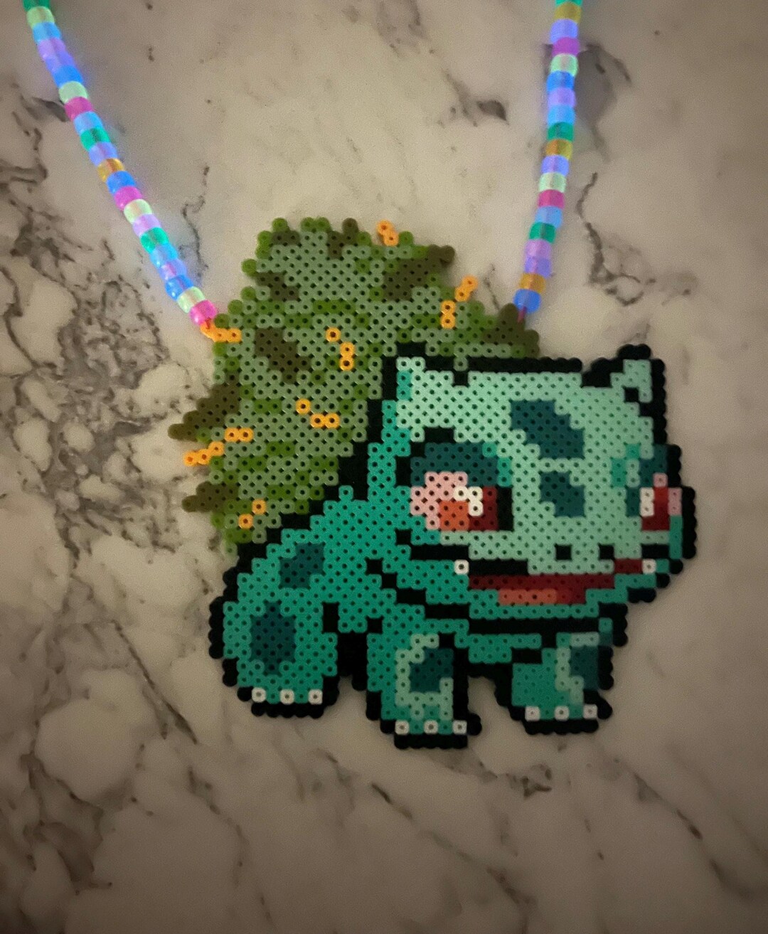 Glow in the Dark Bud-basaur Rave Kandi - Etsy