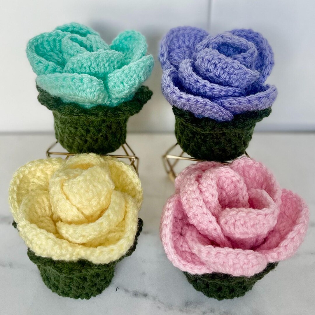 Flower Coaster Set - Etsy