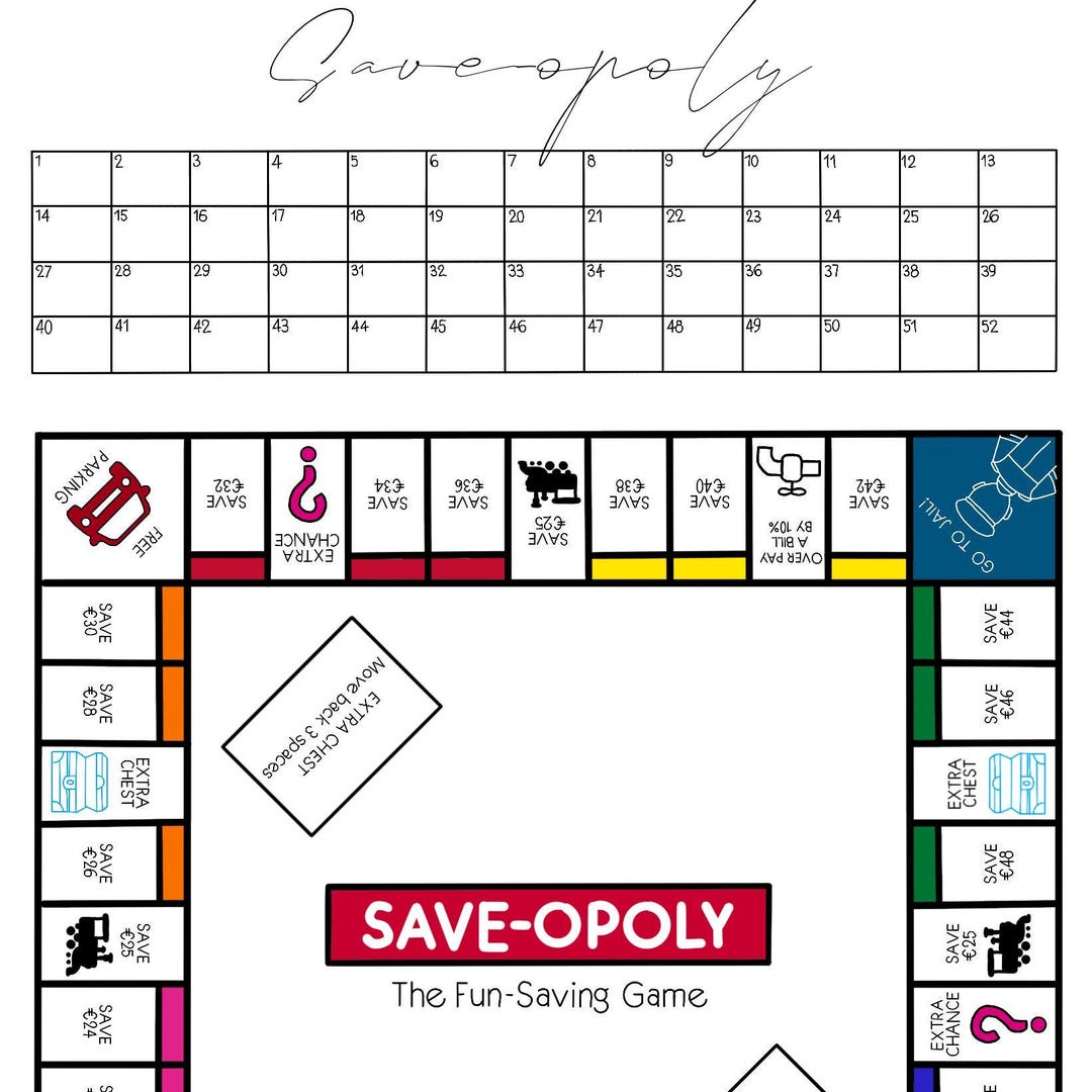 Save-opoly - Etsy
