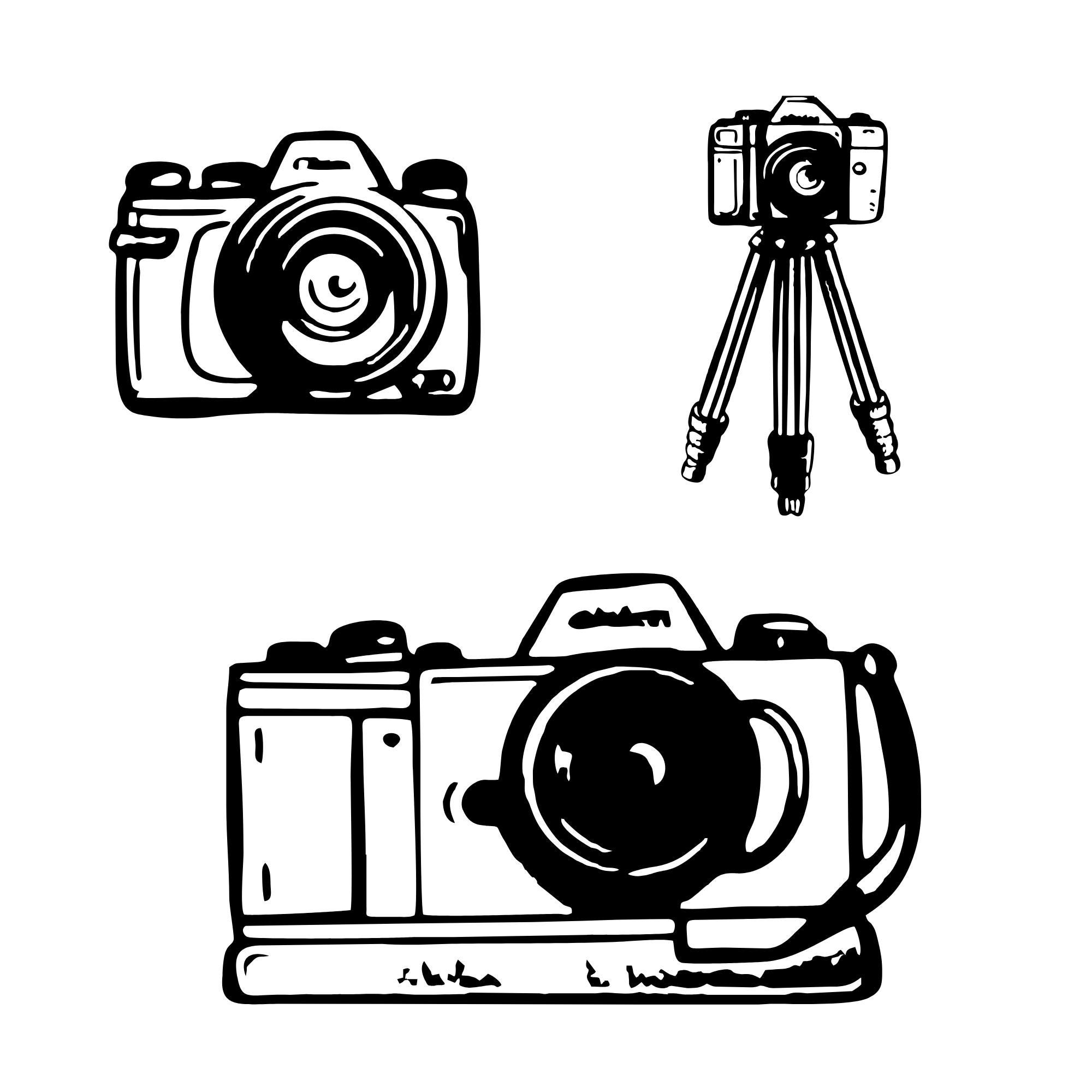 Camera SVG Bundle, Vintage Camera Svg, Camera Clipart, Camera SVG Cut ...