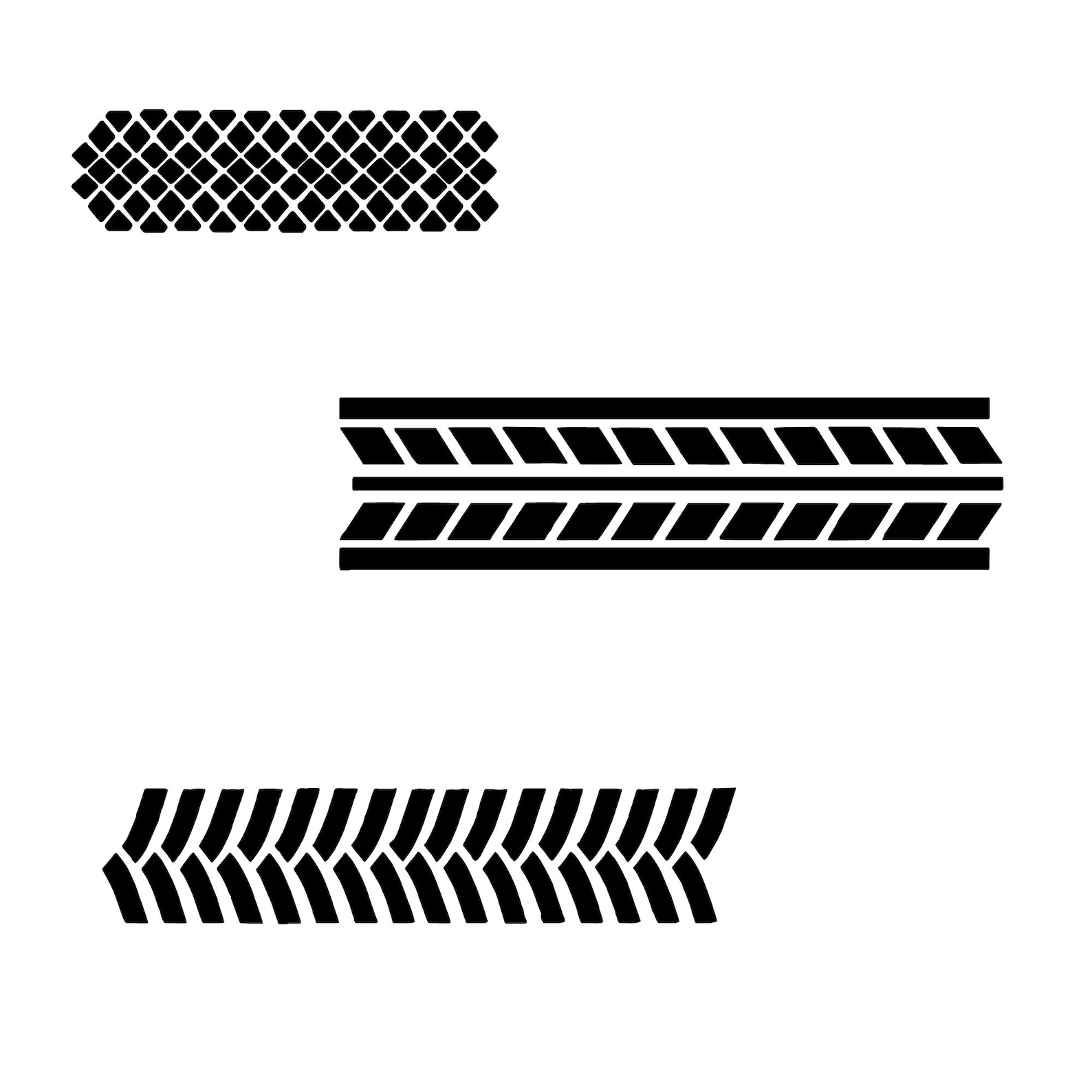 Tire Track Svg Bundle, Tire Track Pattern Clipart, Tire Dirt Marks ...