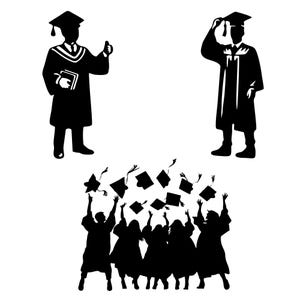 Graduation SVG Bundle, Graduation PNG Bundle, Graduation Clipart ...