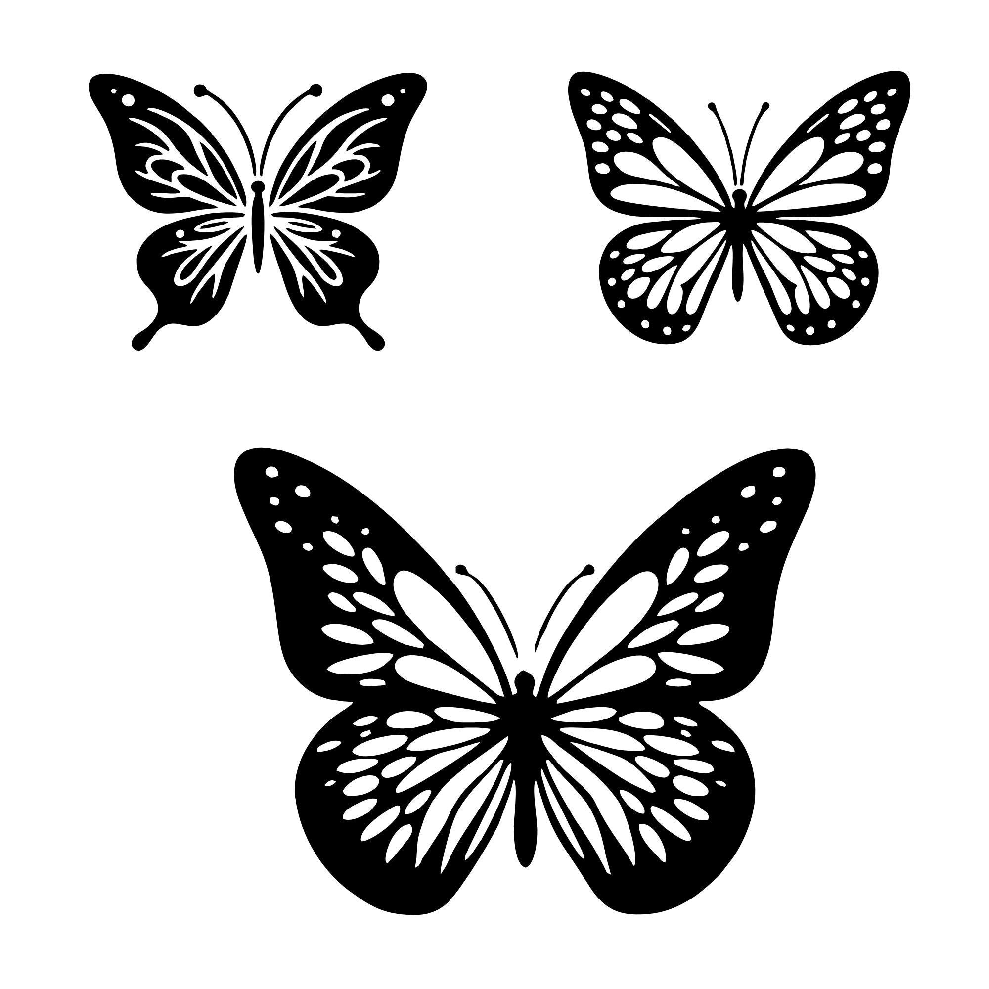 Butterfly Svg Bundle, Butterfly Clipart, Butterfly Vector, Butterfly ...