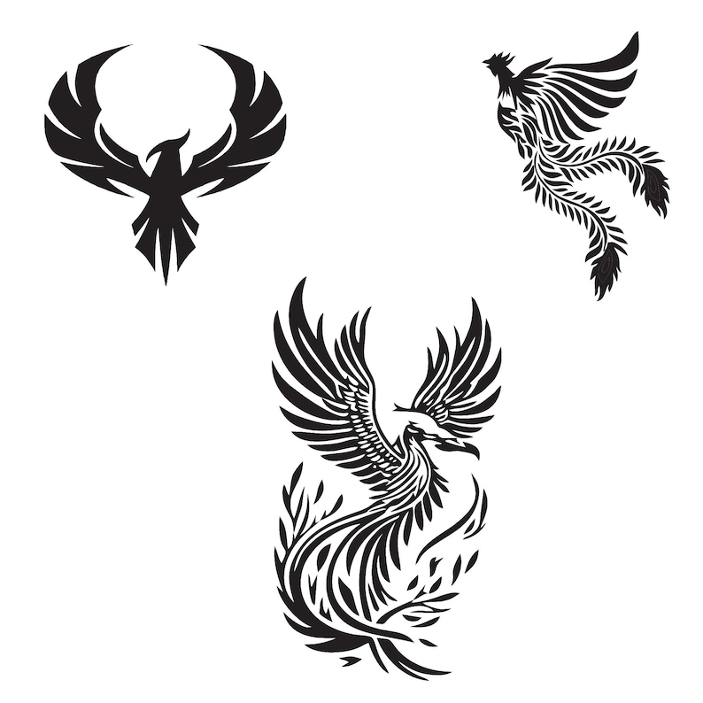 Phoenix SVG Bundle - Phoenix PNG Bundle - Phoenix Clipart - Phoenix SVG ...