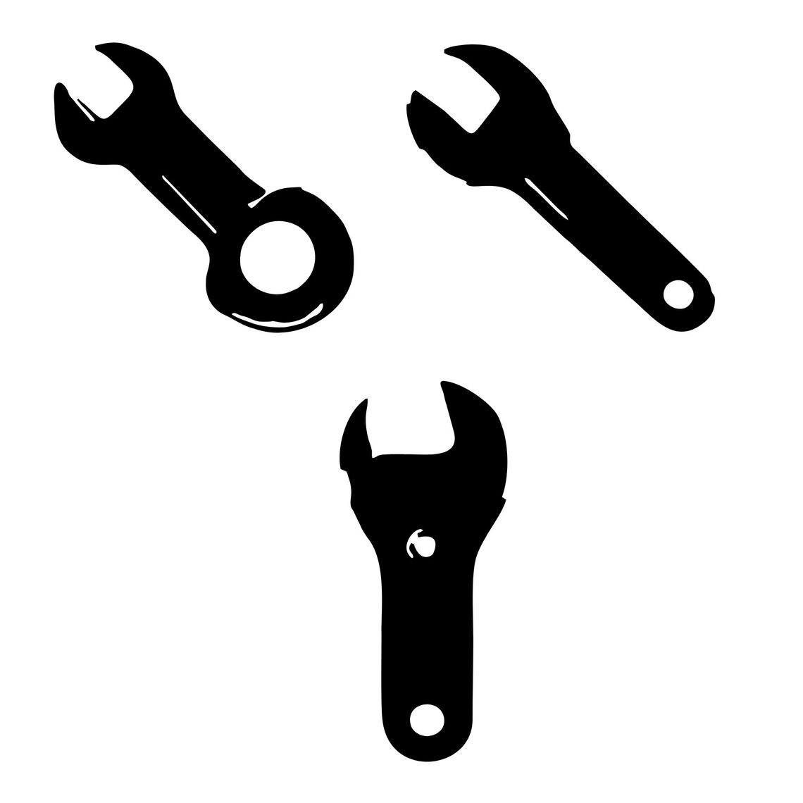 Wrenches Svg Bundle, Wrench Clipart, Tools Vector, Mechanic Tools Decal ...