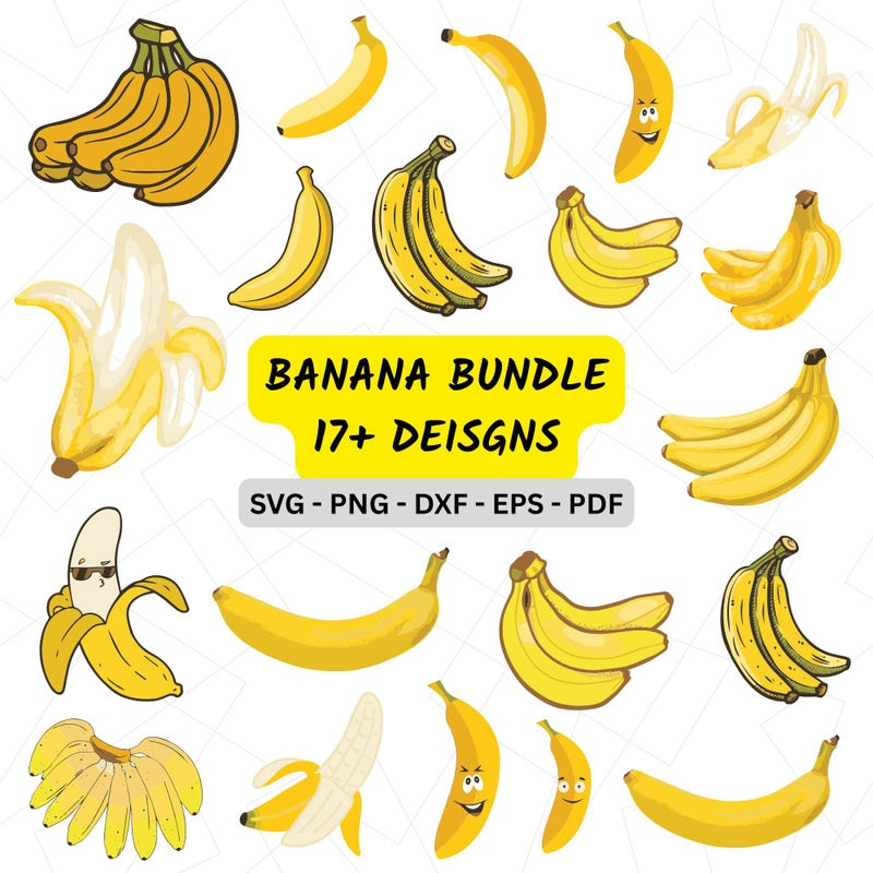 Banana Print - Etsy
