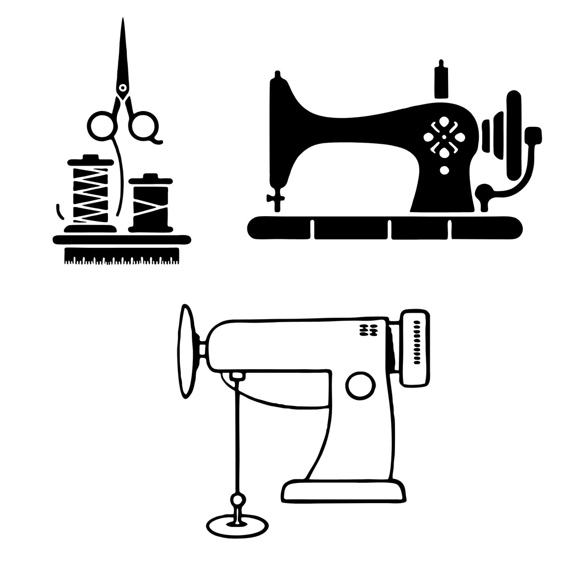 Tailor Tool Svg Bundle ,tool Clipart Bundle ,instant Downloads ,cricut ...