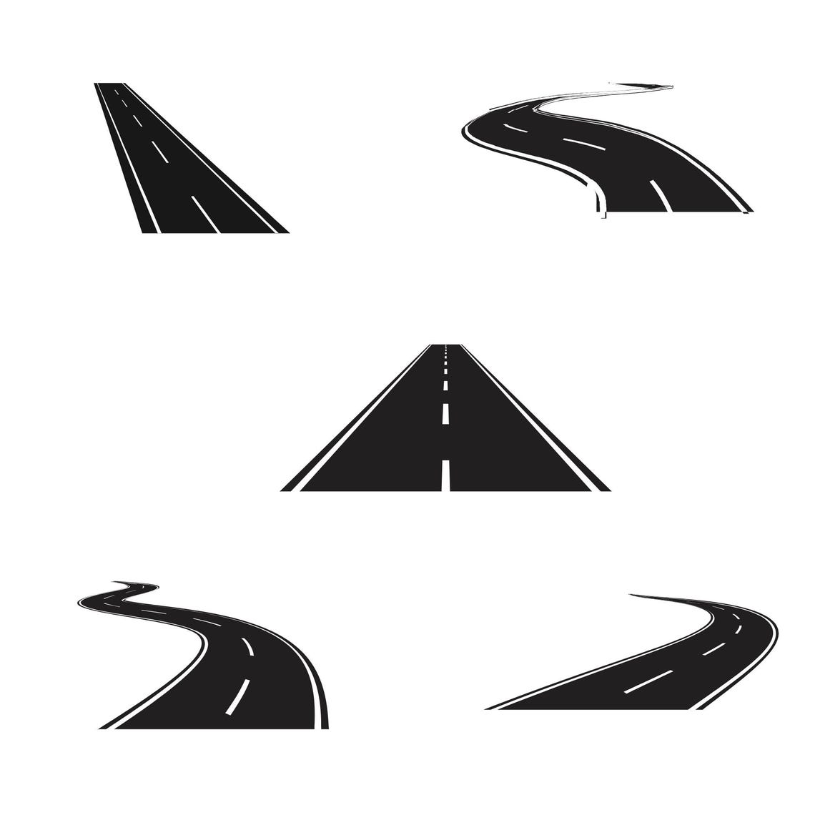 Road SVG Bundle, Road PNG Bundle, Road Clipart, Road SVG Cut Files for ...