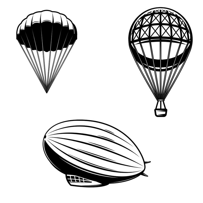 Parachute Svg Bundle, Paramotor Png, Paramotor Pilot Svg, Parachute ...