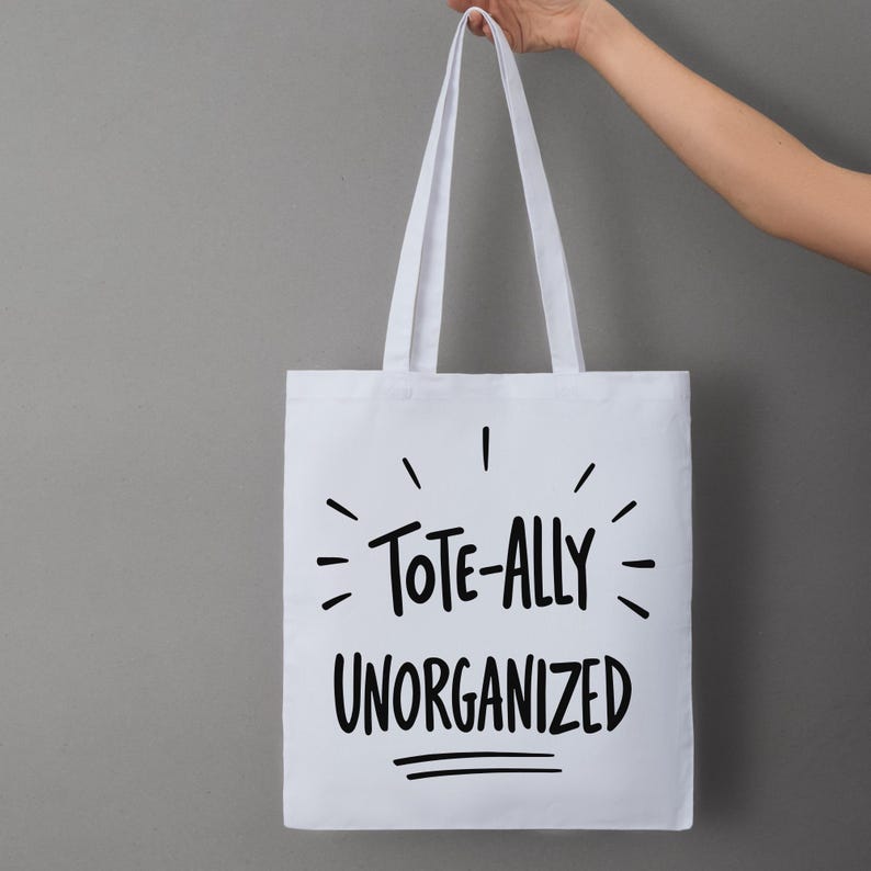 Tote Bag SVG Bundle, Tote Bag Quote Svg, Emotional Baggage Svg, Retro ...
