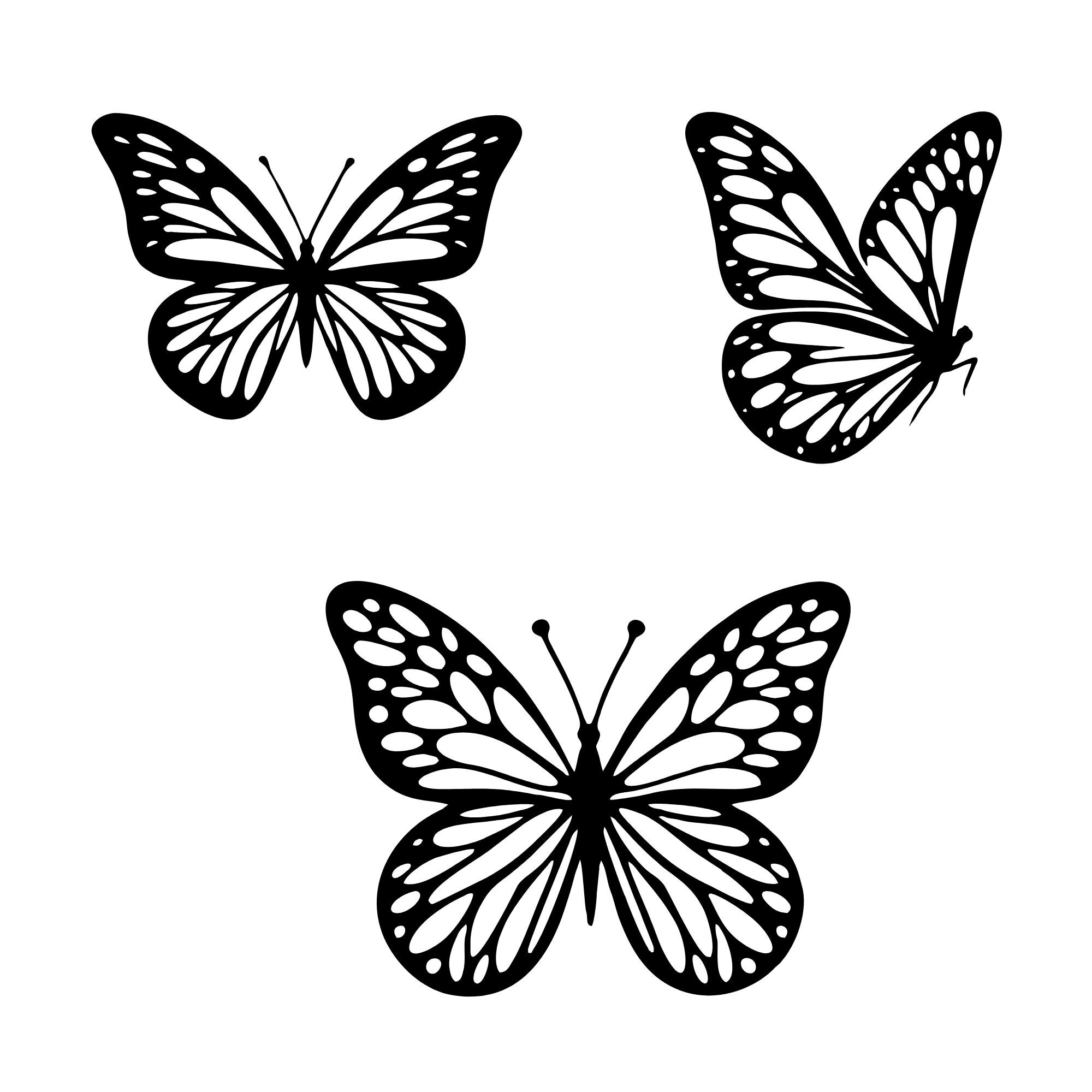 Butterfly Svg Bundle, Butterfly Clipart, Butterfly Vector, Butterfly ...